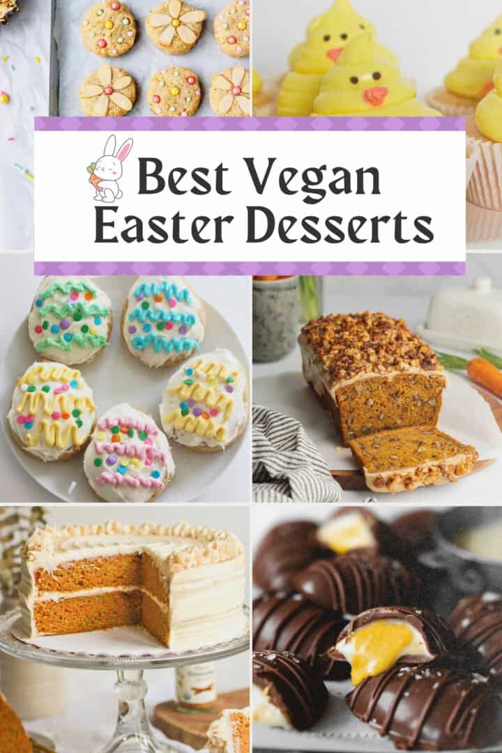 30+ Vegan Easter Desserts and Treats For 2026 - Dances with Knives