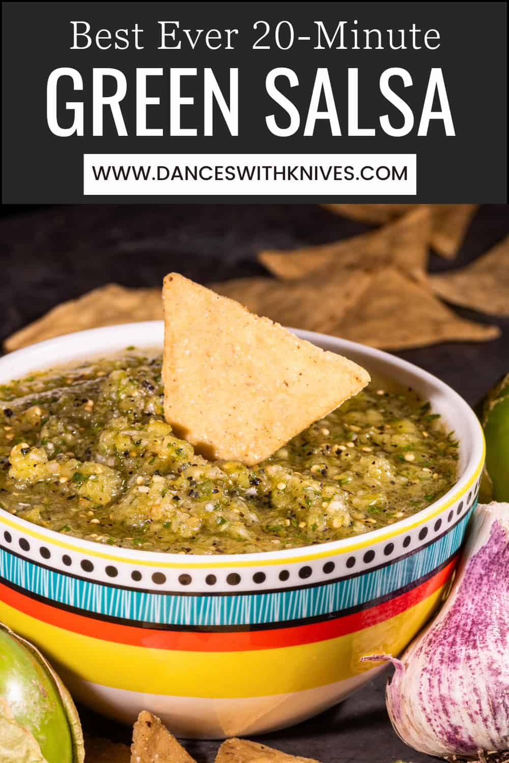 Copycat Trader Joe's Salsa Verde - Dances with Knives