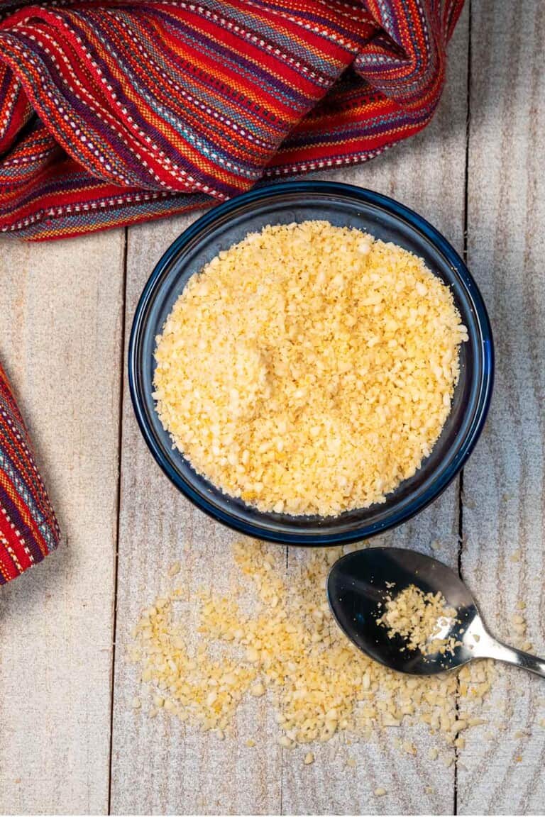 Vegan Cotija Cheese (5-Minute Recipe) - Dances with Knives